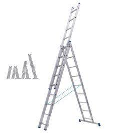 Scala STARLINE S + 3 rampe trasformabile 11+11+11 gradini